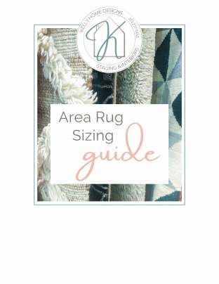 Area Rug Sizing Guide | Kelly Home Designs Staging & Interiors