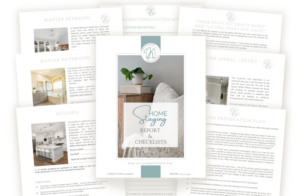 Occupied Home Staging | Kelly Home Designs Staging